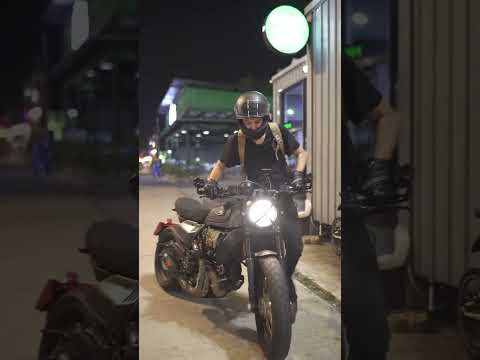 Moving your Ducati Scrambler Nightshift be like...