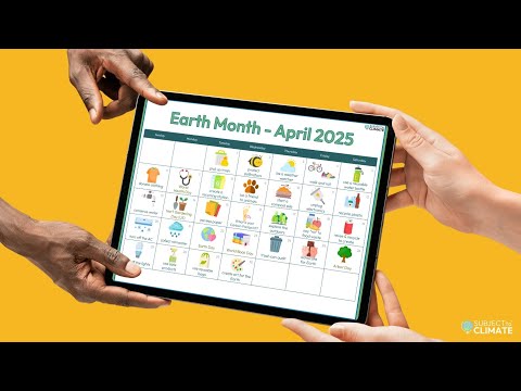 Earth Day 2025 Calendar for Teachers