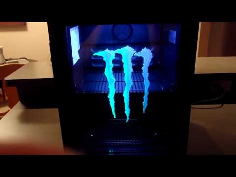 Monster Energy Drink Mini Fridge Cooler Refrigerator G-Style1