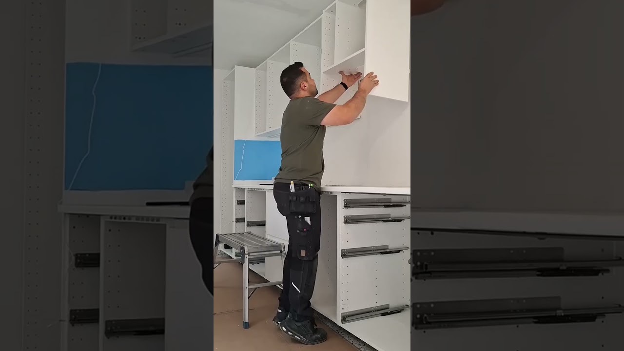 IKEA kitchen cabinets - Short 21  #home #kitchen #diy