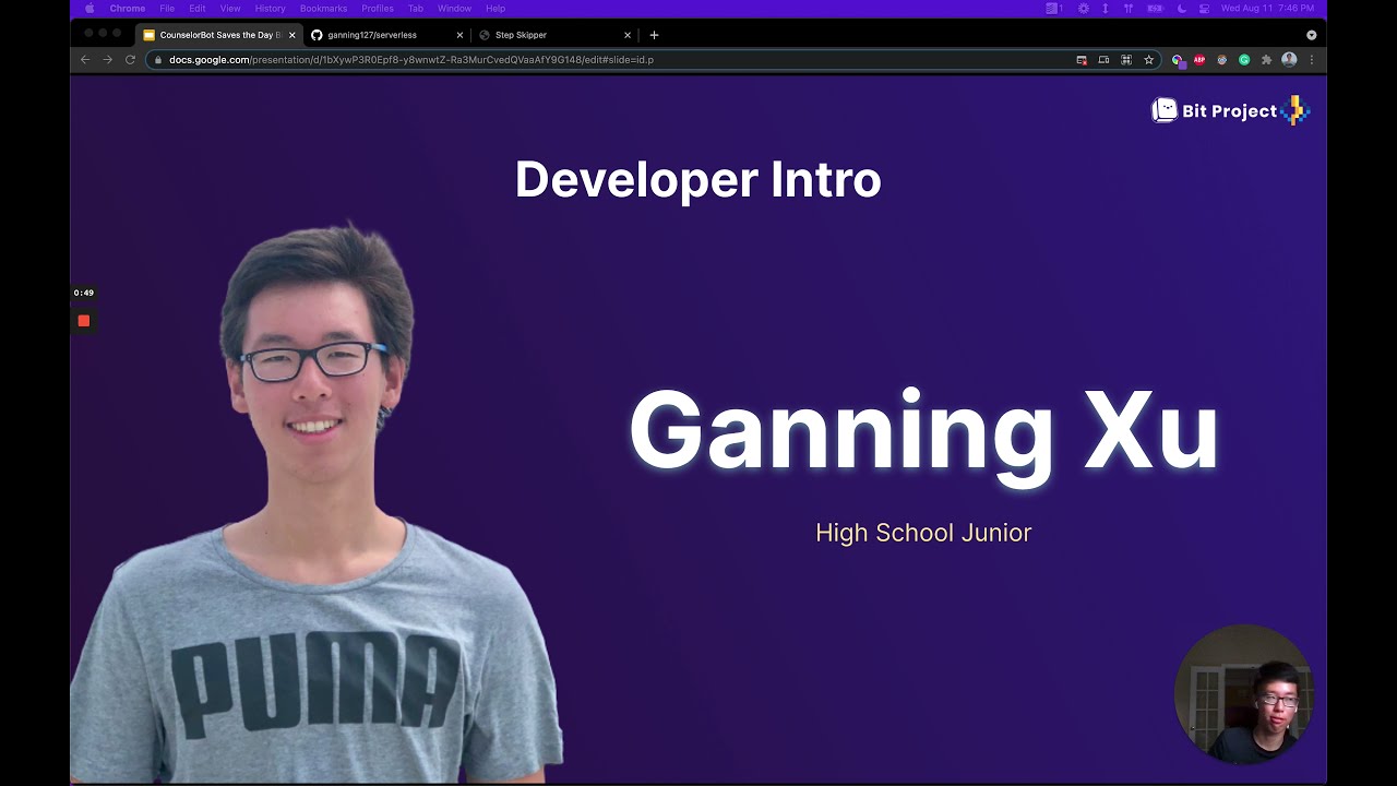 Creating a Smart Teaching Assistant on Github with Serverless - Ganning Xu