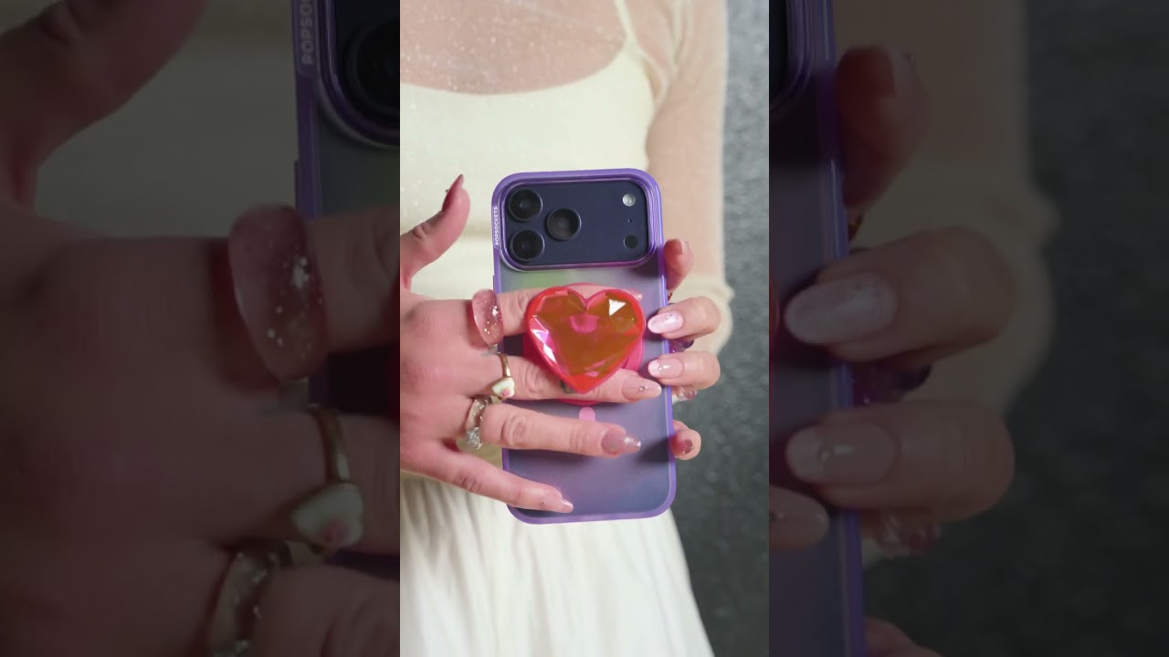 New MagSafe Crystal Heart Grips