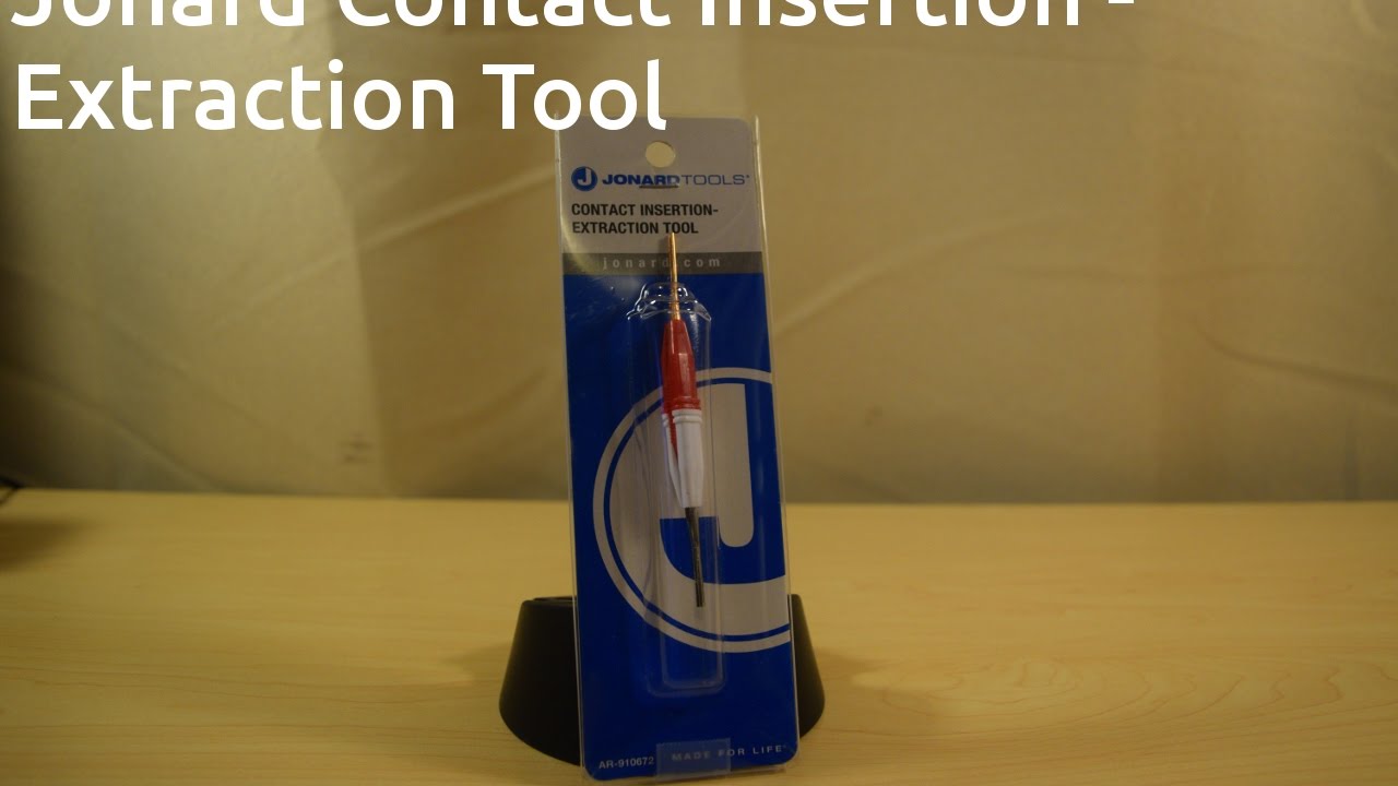Jonard Contact Insertion - Extraction Tool