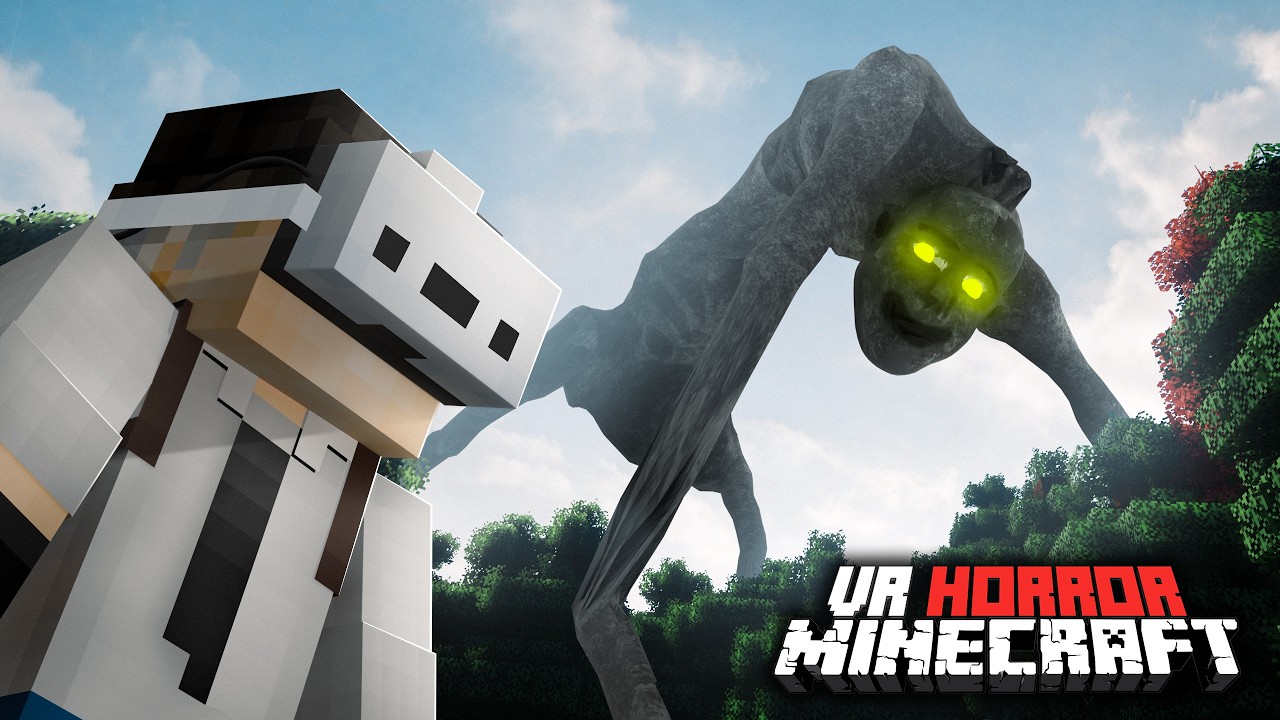 Three Idiots try and Survive VR Minecraft Horror