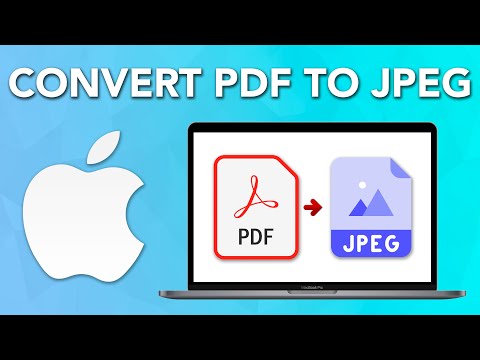 CONVERT PDF TO JPEG on MAC - Free and Quickly