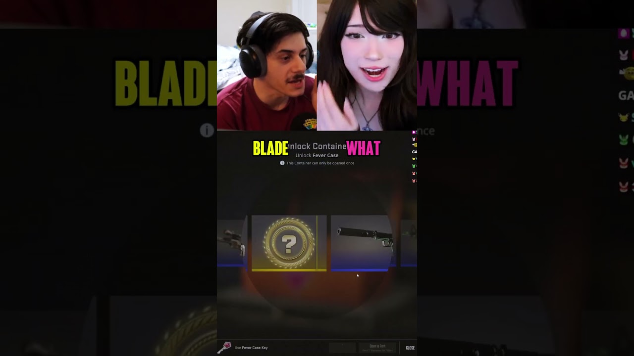 EMIRU GETS HER FIRST 🔪 #counterstrike #counterstrike2 #cs2 #csgo #cs #fyp #arrowcs #ohnepixel