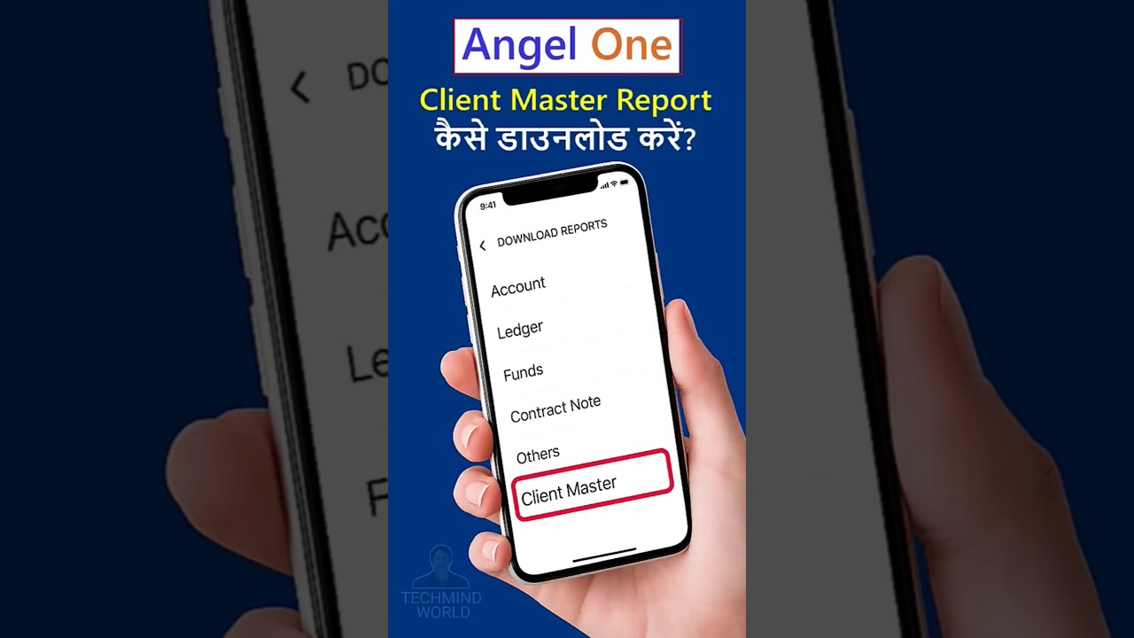 How to Download Client Master List in Angel One