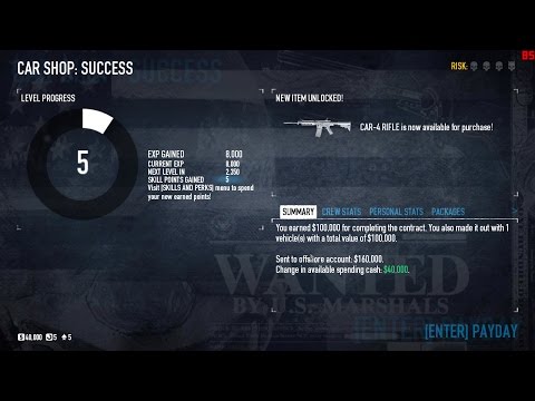 Steam Community :: Video :: Payday 2 - Car shop heist (my first payday)