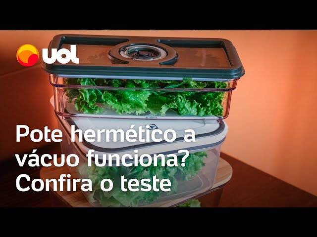 Pote hermético: Qual é melhor, a vácuo, de vidro ou de plástico?