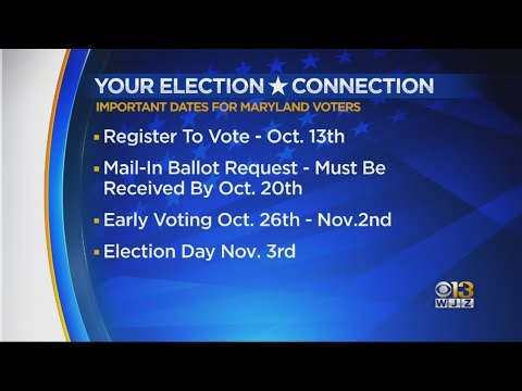 Reminder: You Have Until Tuesday To Register To Vote In Maryland