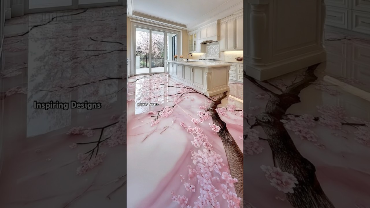 These Epoxy Tree Flooring Designs Turn Your Home Into a Serene Forest