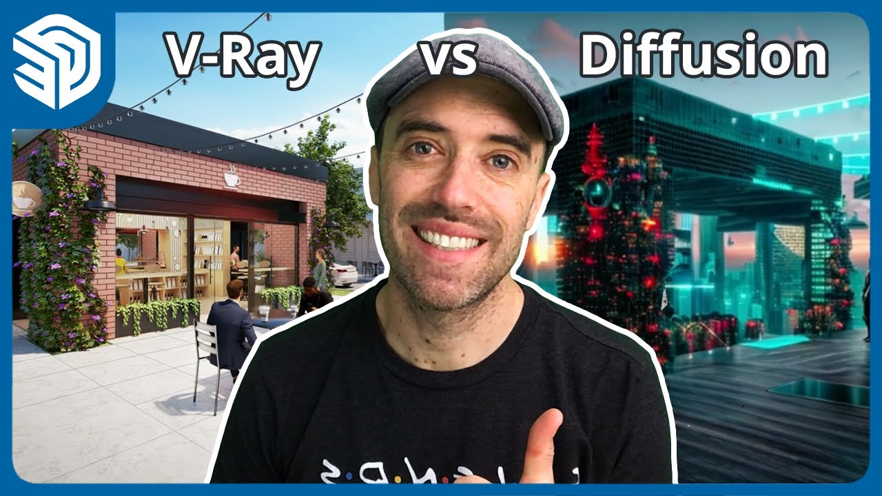 Rendering Face-Off: Diffusion vs V-Ray