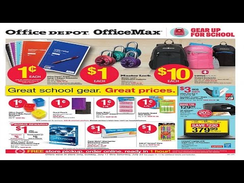 OfficeMax Deals Wk. of 7/17/16- Penny Items!