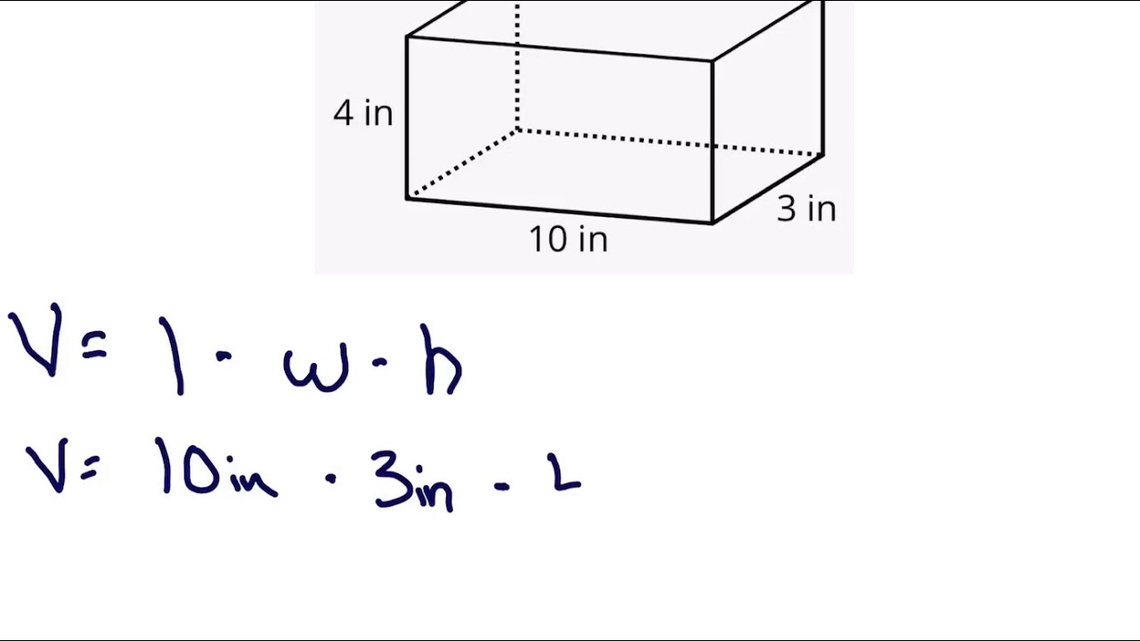 Volume of Rectangular Prisms: Example 2