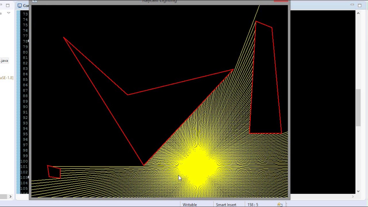 Java 2D Ray Casting : Lighting Effects (EN)