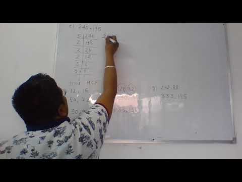how to find hcf by prime factorization