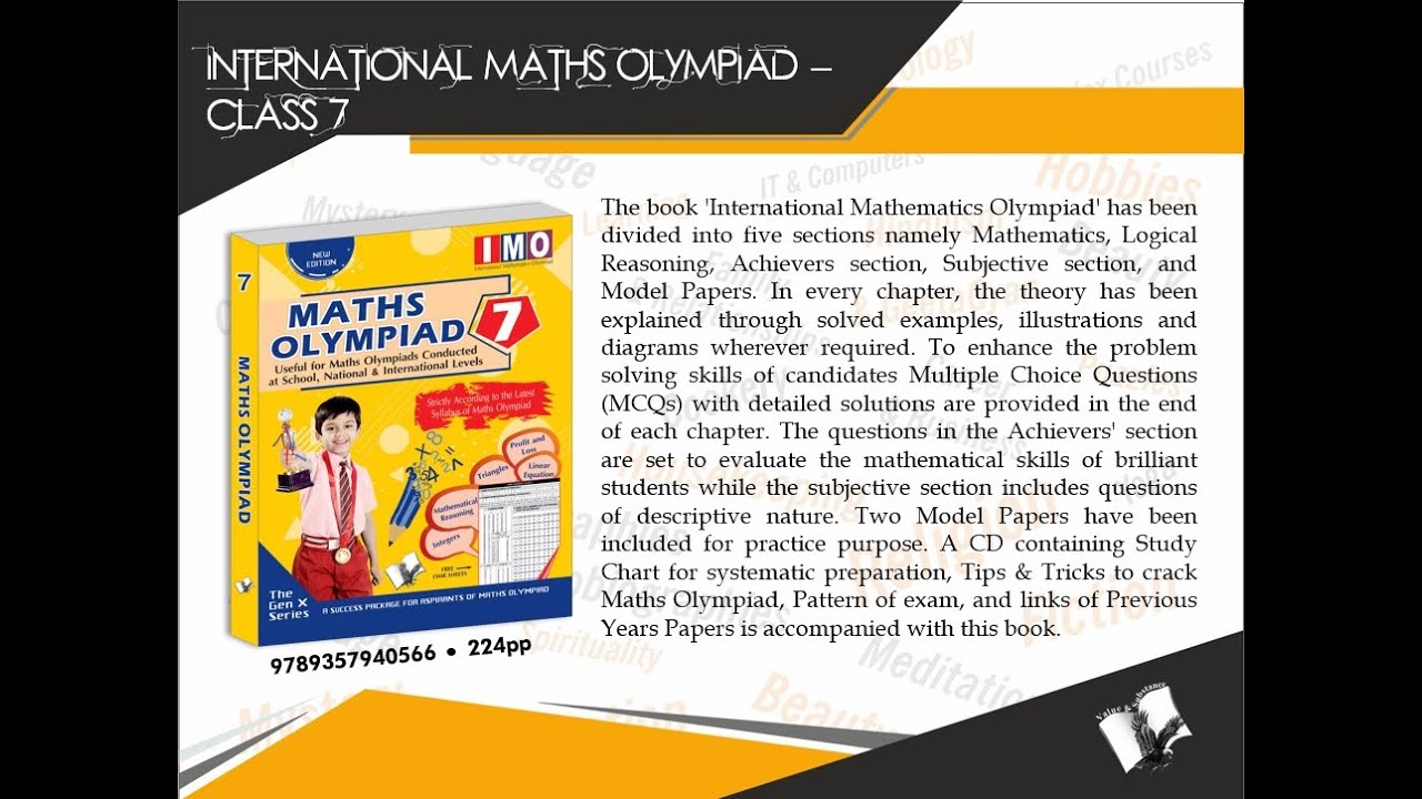 International Maths Olympiad - Class 7 (With OMR Sheets)