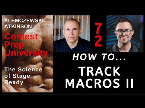 Contest Prep University EP-72 How To Track Macros II (Free Macro Tracking Spreadsheet)