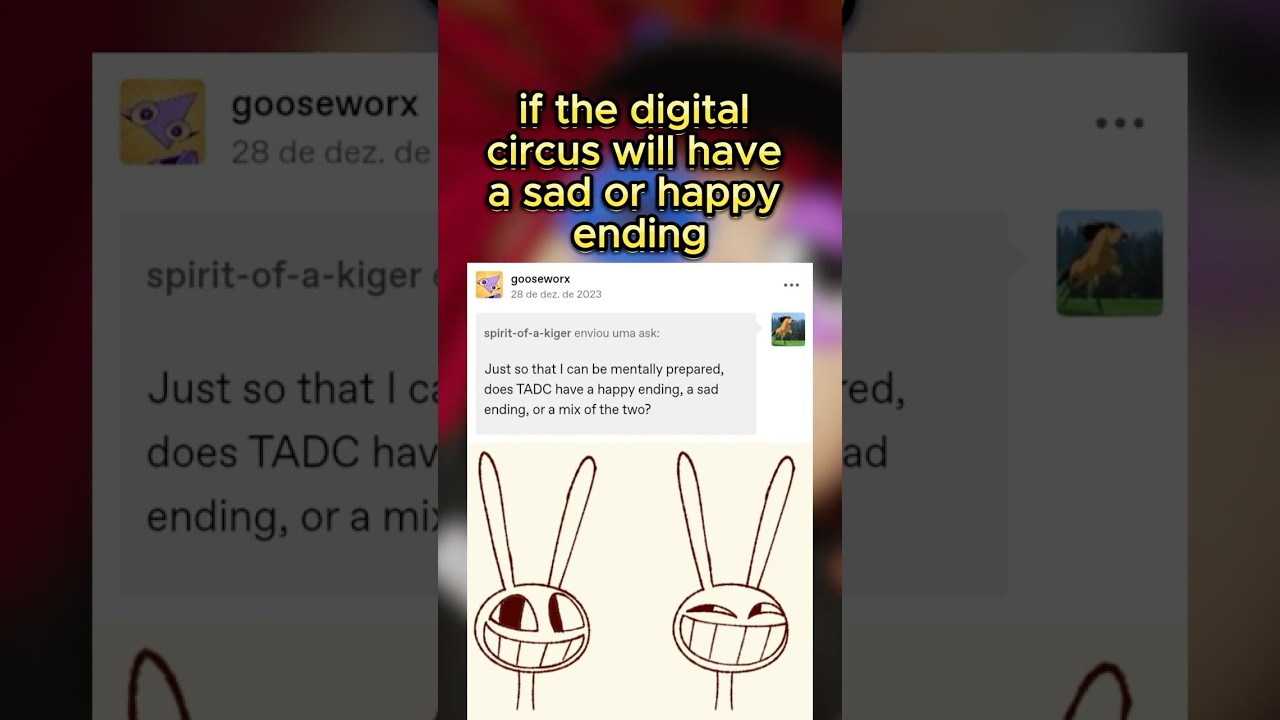 Gooseworx SHOCKS Fans with New Digital Circus Details on Tumblr!