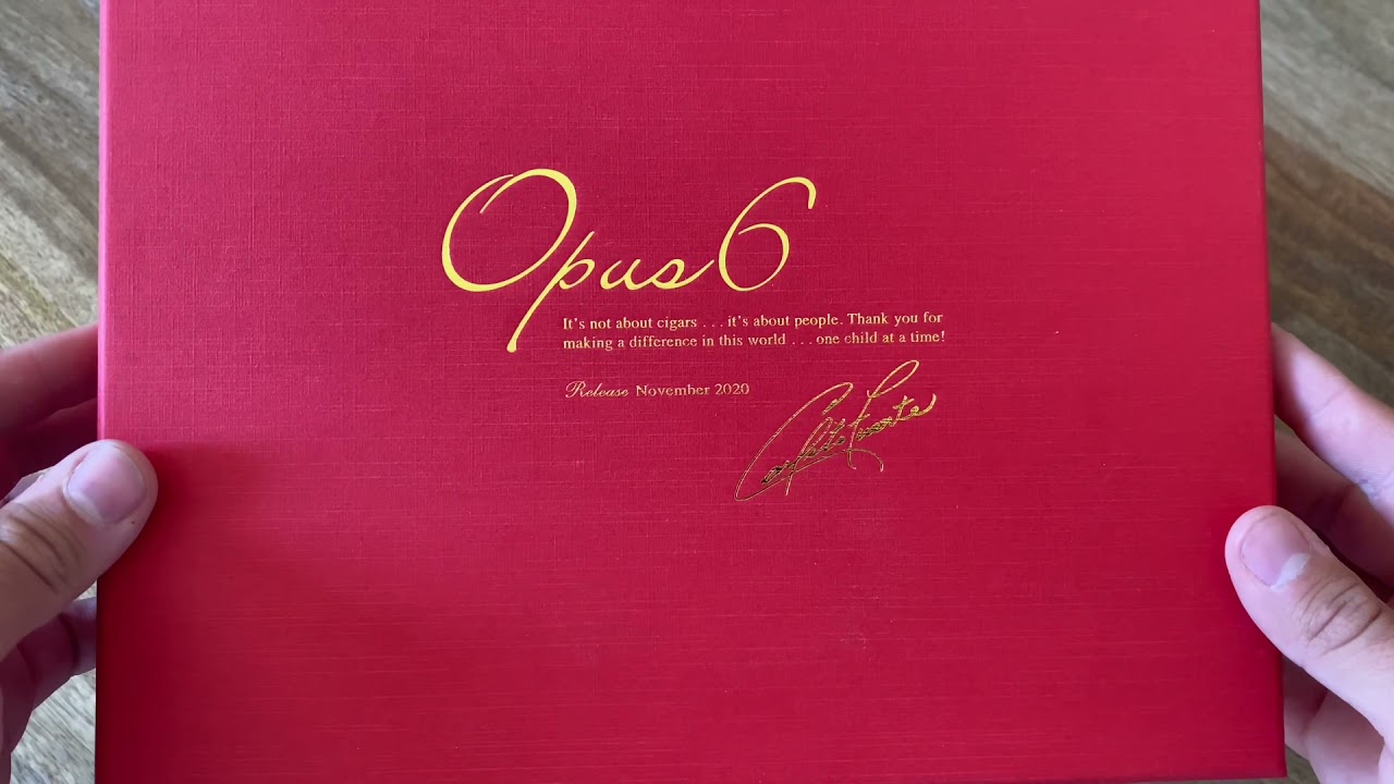 Opus X 6 Unboxing - Limited Edition November 2020 Release
