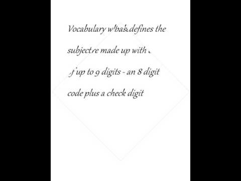 Common Procurement Vocabulary - CPV Code