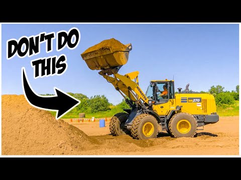 What NOT to do in a Wheel Loader | Heavy Equipment Operator
