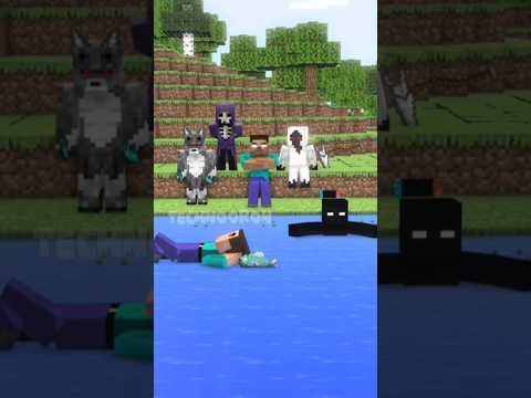 Sigma Herobrine VS Mutant Mobs 💀 | Minecraft Animation #sigma #herobrine #minecraft #animation