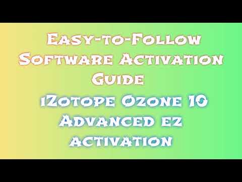 Step-by-Step Instructions for Downloading and Installing iZotope Ozone 10 Advanced