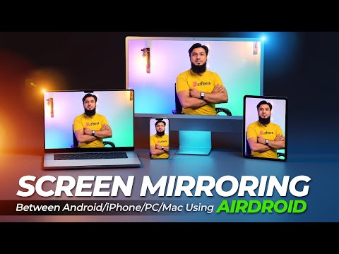 How To Screen Mirror Smartphone To Laptop/Pc/Mac ? Using AirDroid Cast