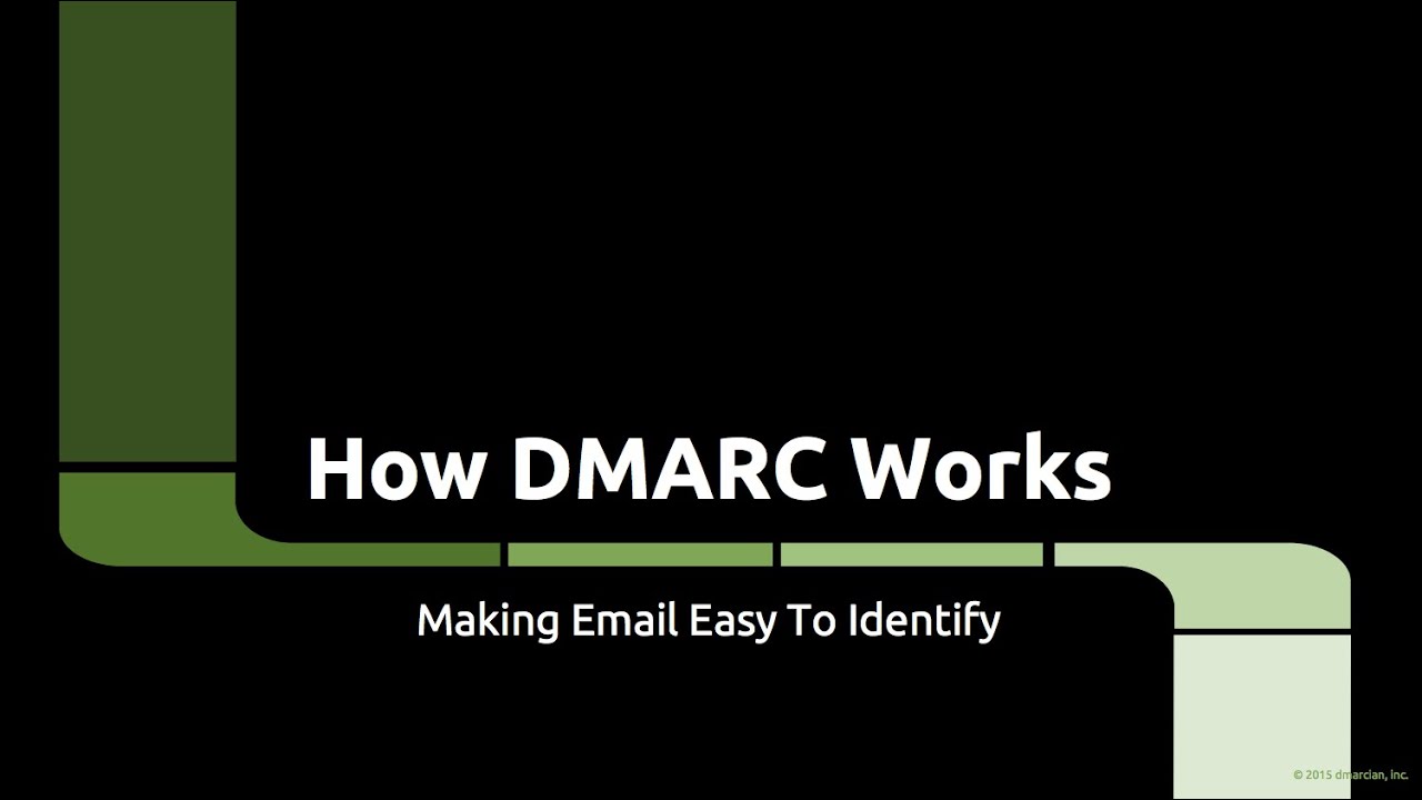 DMARC - How It Works