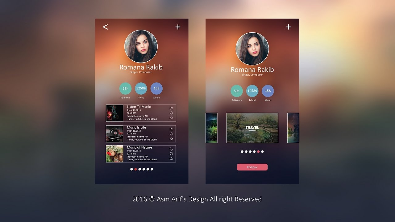 Apps Design Tutorial | Adobe Illustrator CC | UI/UX
