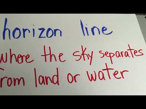 Definition of Horizon Line