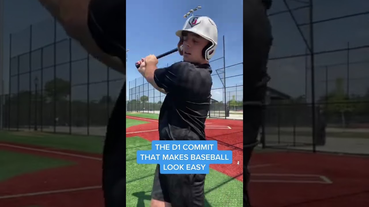 Those D1 commits are always filthy at everything 🤣😤 #collegebaseball #homerun #baseball