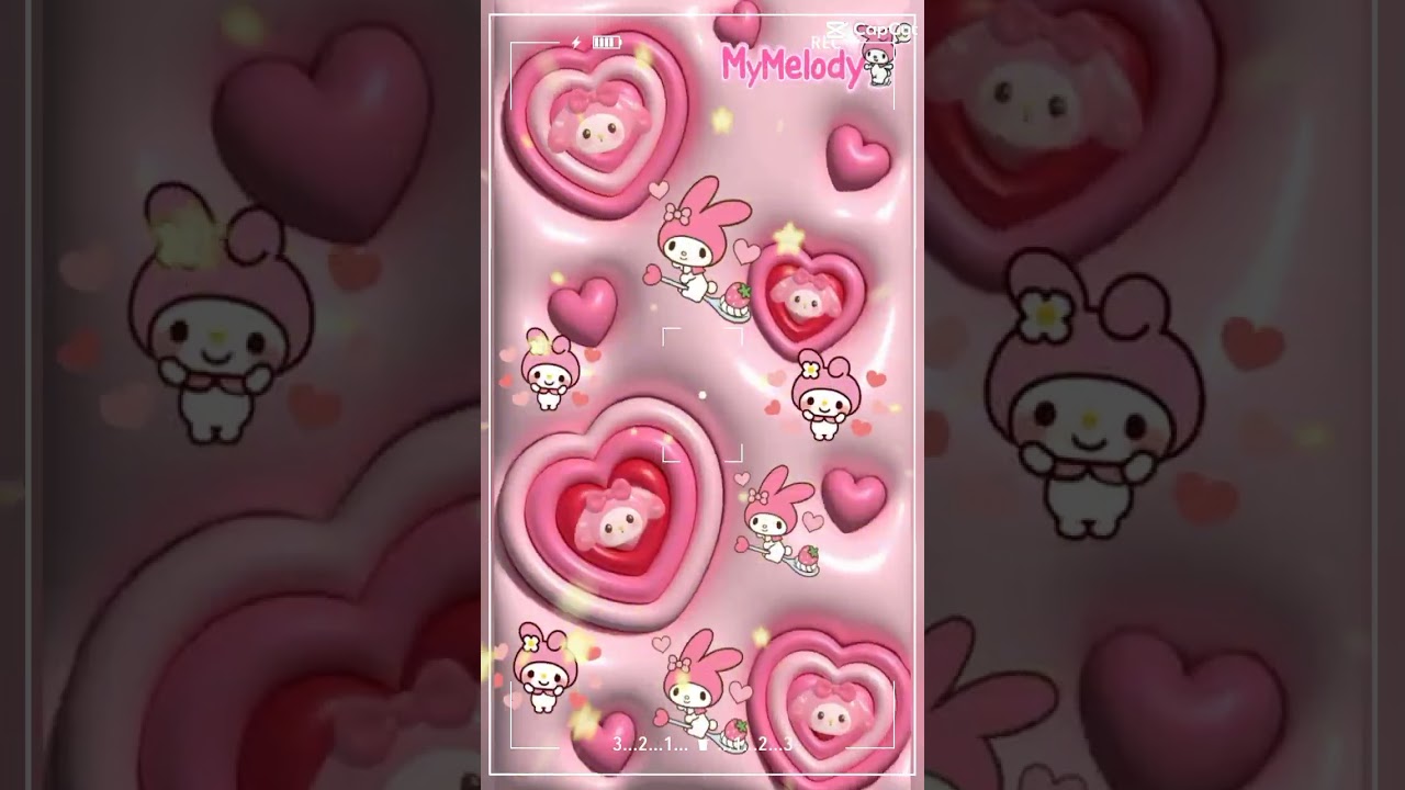 wallpaper cute my melody kawaii #lewatberandayoutube#mymelody#edits#sanriocharacters#fypシ