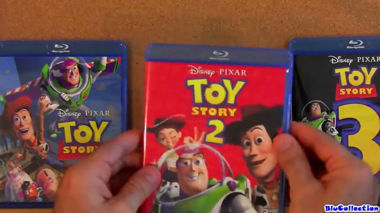 Toy Story 3D Trilogy blu-ray unboxing review boxed set 3 disc NO 2D included