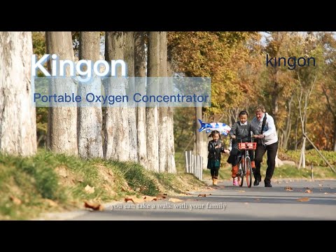 Kingon P2 & Setup the portable oxygen concentrator