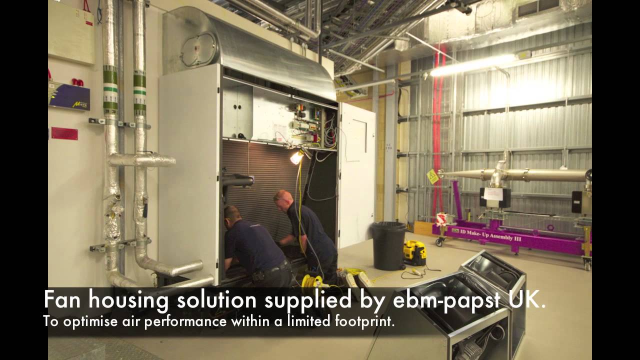 ebm-papst collaboration with Diamond Light Source Timelapse Video 2014