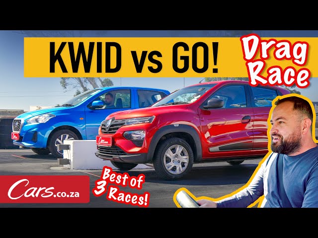 Renault Kwid vs Datsun Go - Drag Race!