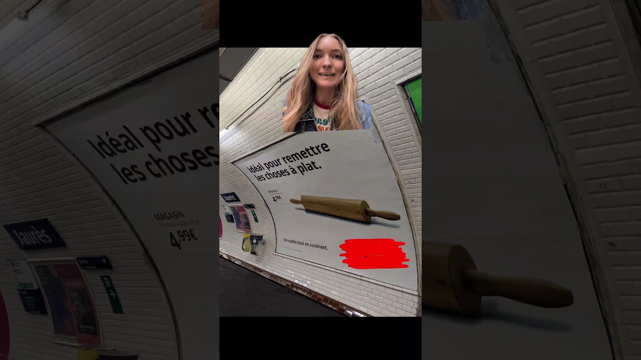 learn French with creative ads posters #frenchlanguage #learnfrench #français #frenchvocabulary