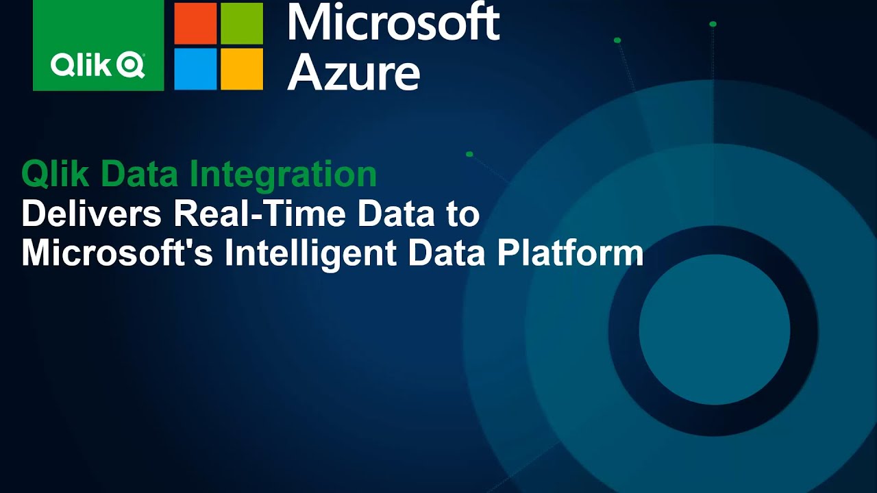 Qlik Data Integration for Microsoft Azure Synapse and Power BI | ODFP125