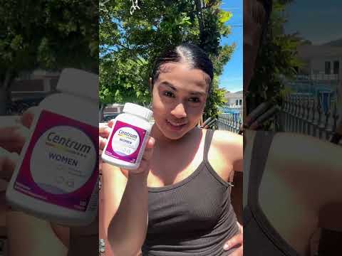 Stay energized with Centrum Women's Multivitamins