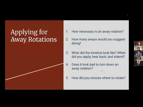 Away Rotations in Vascular Surgery: VESS VSIG Panel
