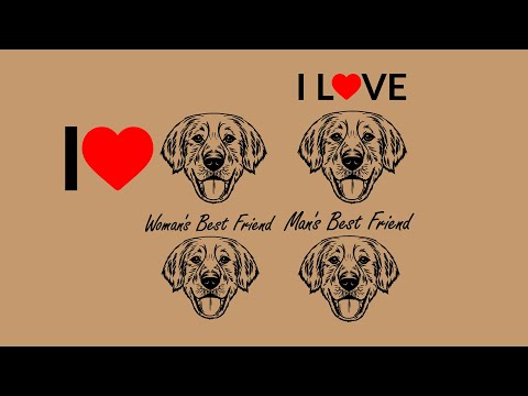 Golden Retriever Dog Breed SVG Cricut Cut File Silhouette Cameo Clipart Png Eps Dxf Vector