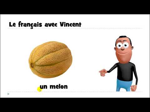 Learn 1 French Word I un melon