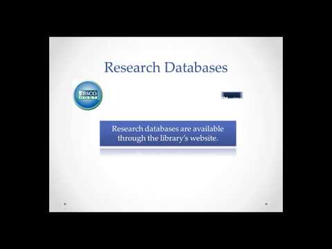 Nursing and Health Research: Where to Look