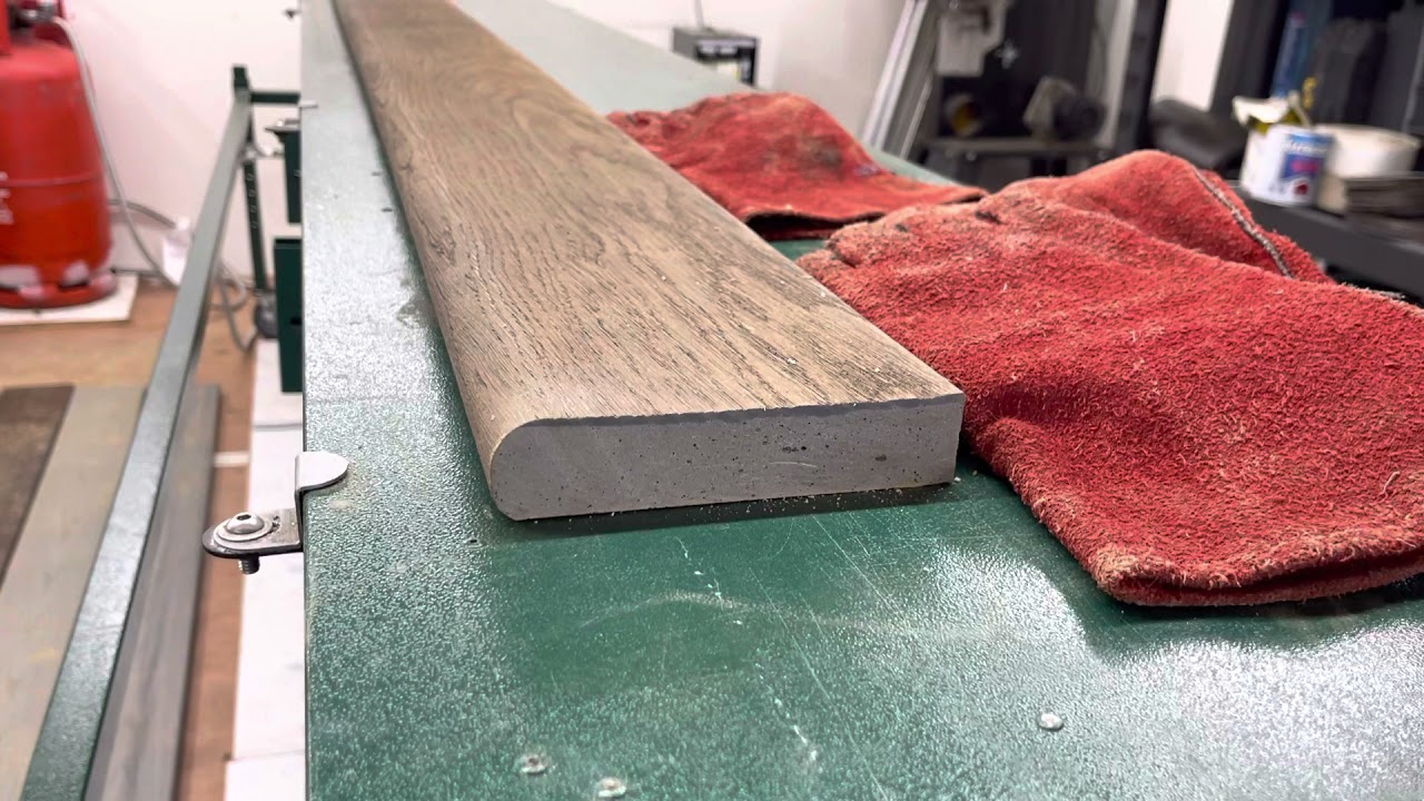 1st attempt at curving Millboard
