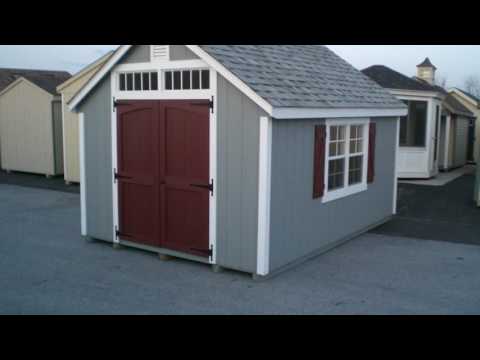Garden Sheds Pa | Amish & Vinyl Outdoor Structures | Amish Portable Garden Sheds