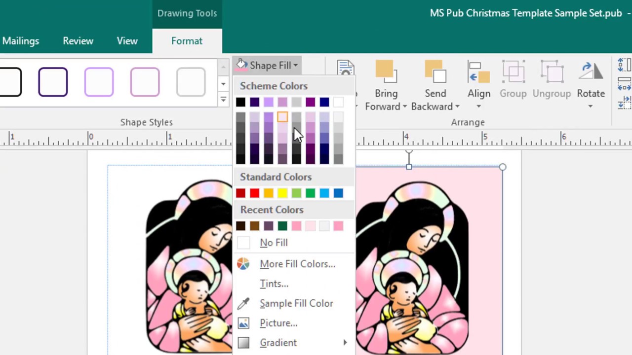 FREE CHRISTMAS TEMPLATES and how to edit them