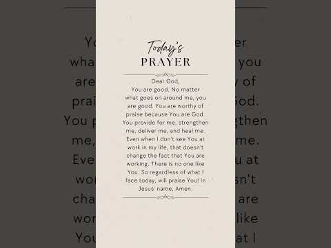 Todays Prayer #shorts #short #faith #quotes #prayer #church #love #faithquotes #god #jesus #christ