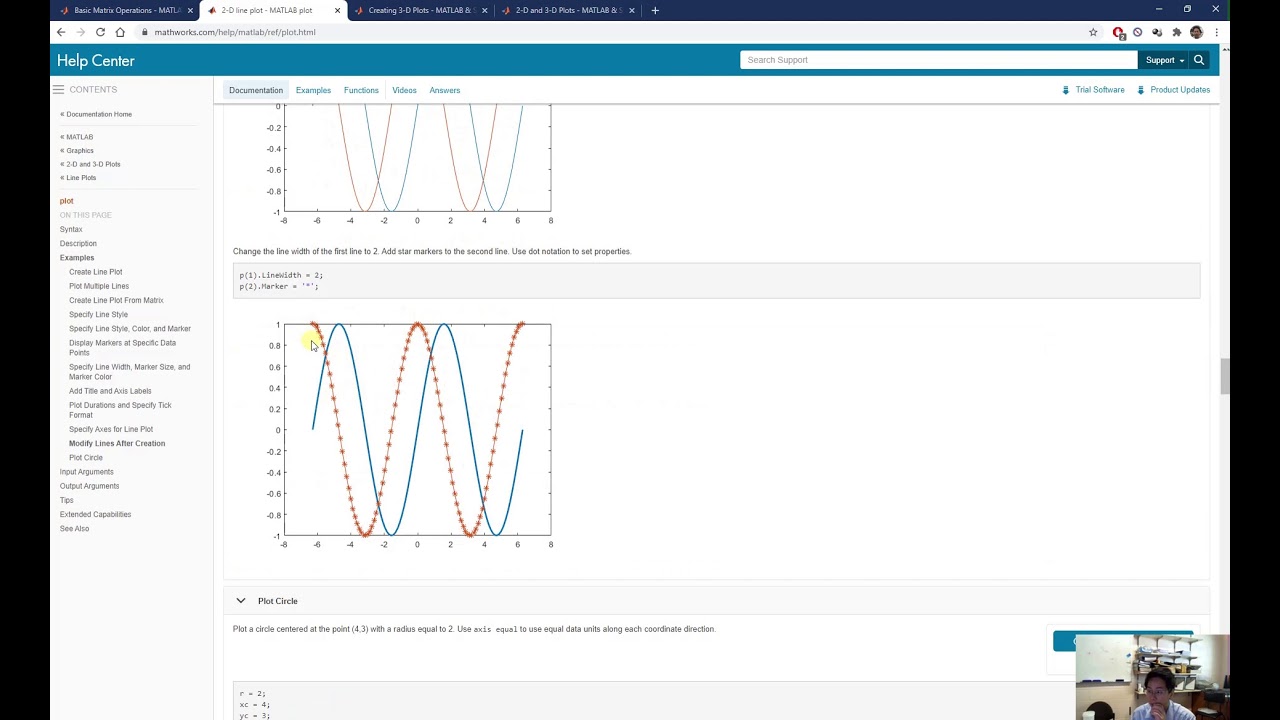 MATLAB plot data